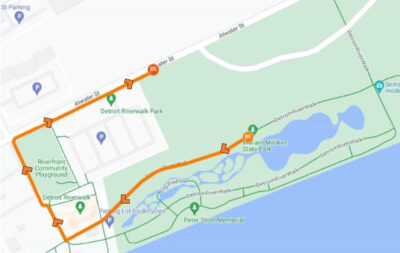 Detroit Free Press Marathon – Course Maps
